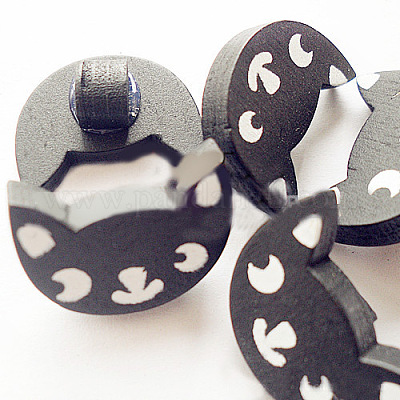 Wholesale Cartoon Cat Buttons - Pandahall.com