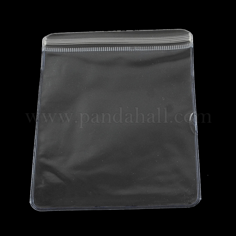 Wholesale Rectangle PVC Zip Lock Bags - Pandahall.com