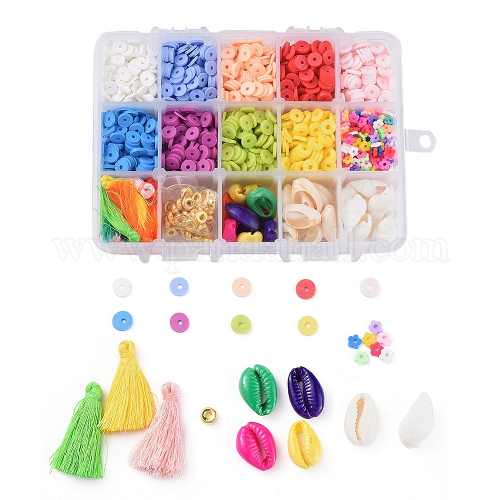 Accessoires de bracelets de perles heishi à faire soi-même en gros pour ...