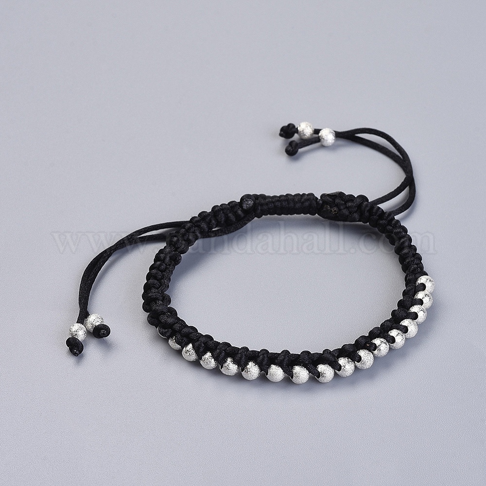 Wholesale Adjustable Nylon Braided Cord Bracelets - Pandahall.com