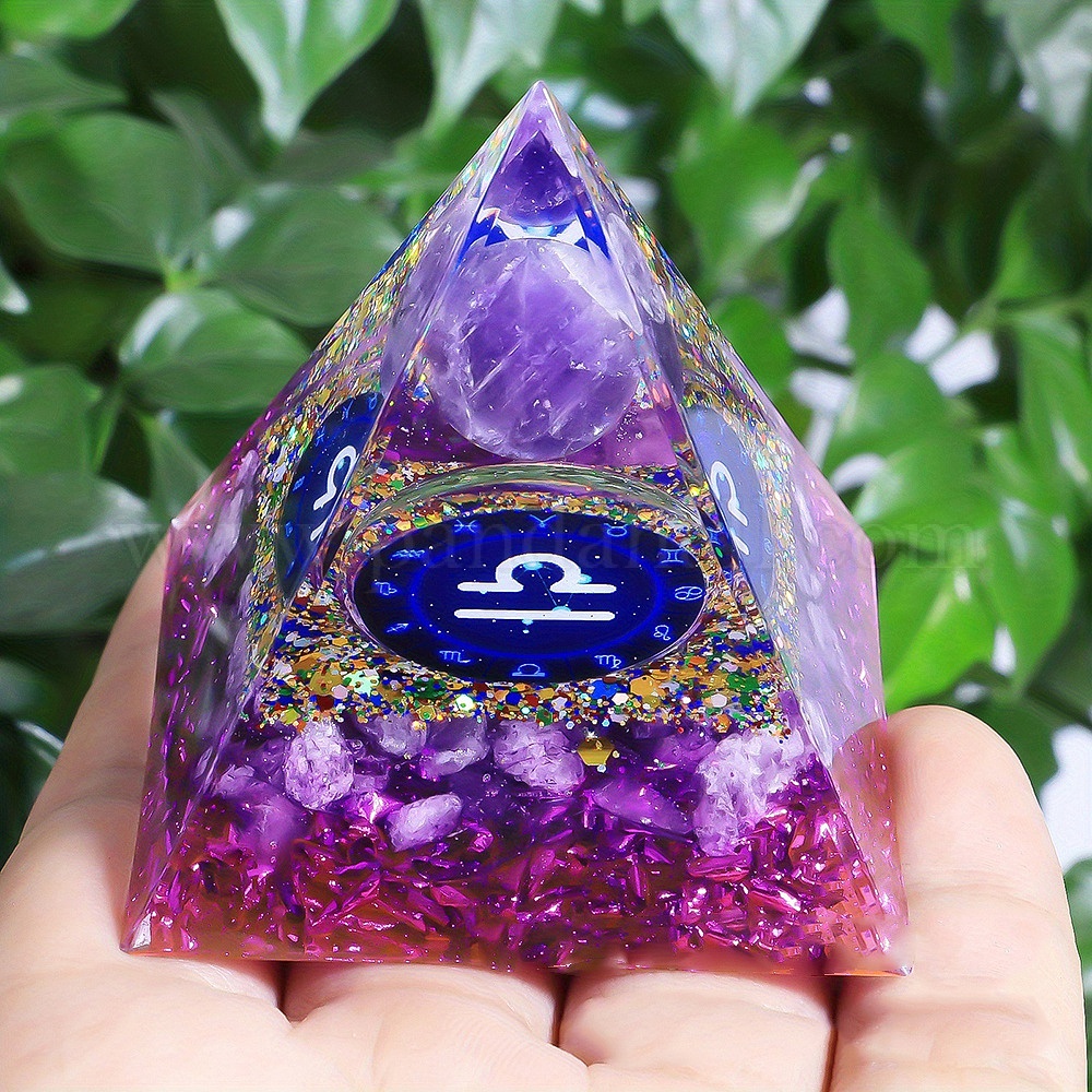 Wholesale Orgonite Pyramid Resin Energy Generators - Pandahall.com