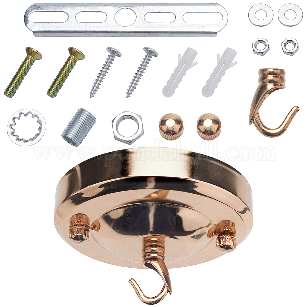 Wholesale GORGECRAFT 104x26mm Light Canopy Kit Golden Vintage ...