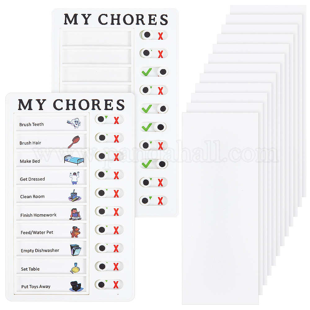 Wholesale GORGECRAFT 2 Style Portable Chore Chart Memo Boards to Do List Board Daily Schedule ...