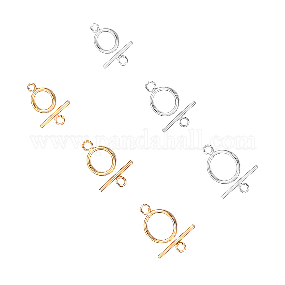 Shop UNICRAFTALE 3 Sizes 304 Stainless Steel Toggle Clasps 24 Sets Bar ...