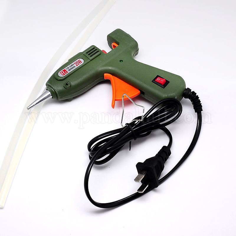 Wholesale 110V-240V Hot Glue Gun for USA - Pandahall.com