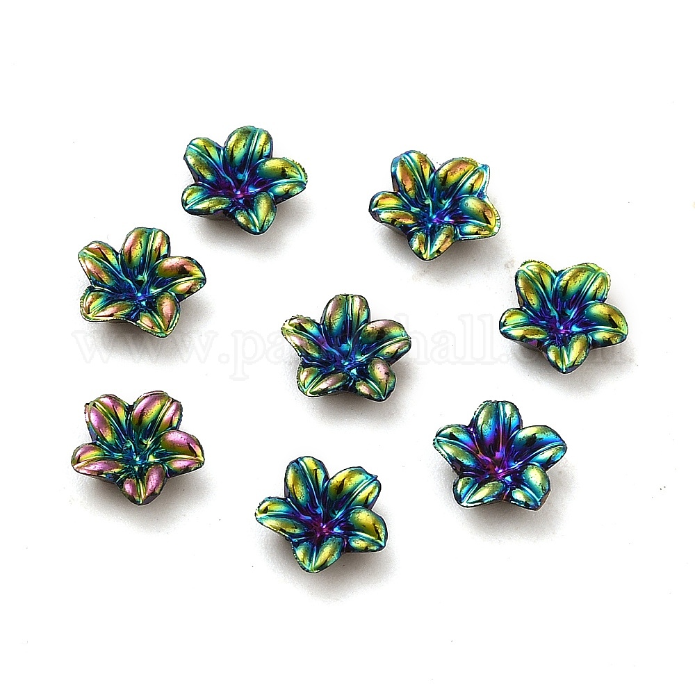 Wholesale Plating Opaque Acrylic Cabochons - Pandahall.com