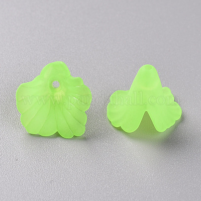 Wholesale Transparent Acrylic Bead Caps - Pandahall.com