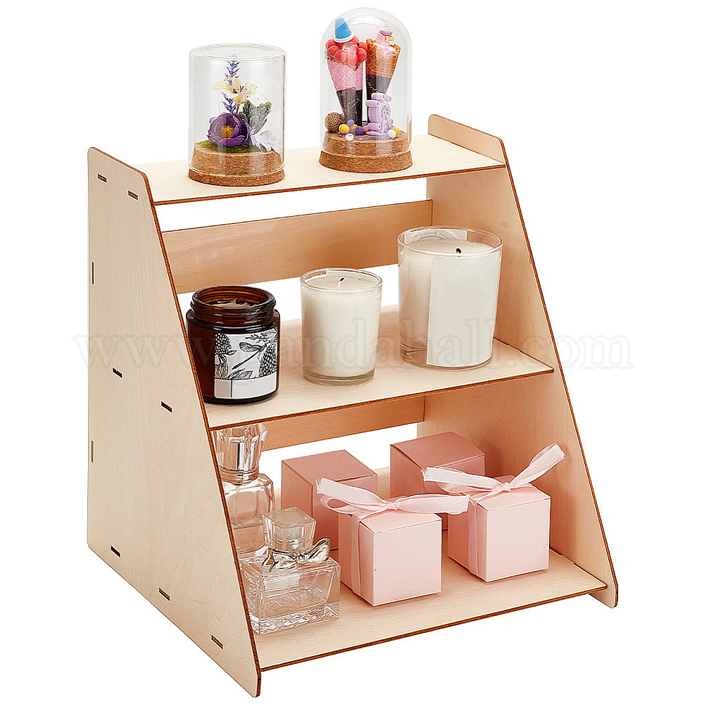 Wholesale PH PandaHall 2-Tier Retail Table Display Stand - Pandahall.com