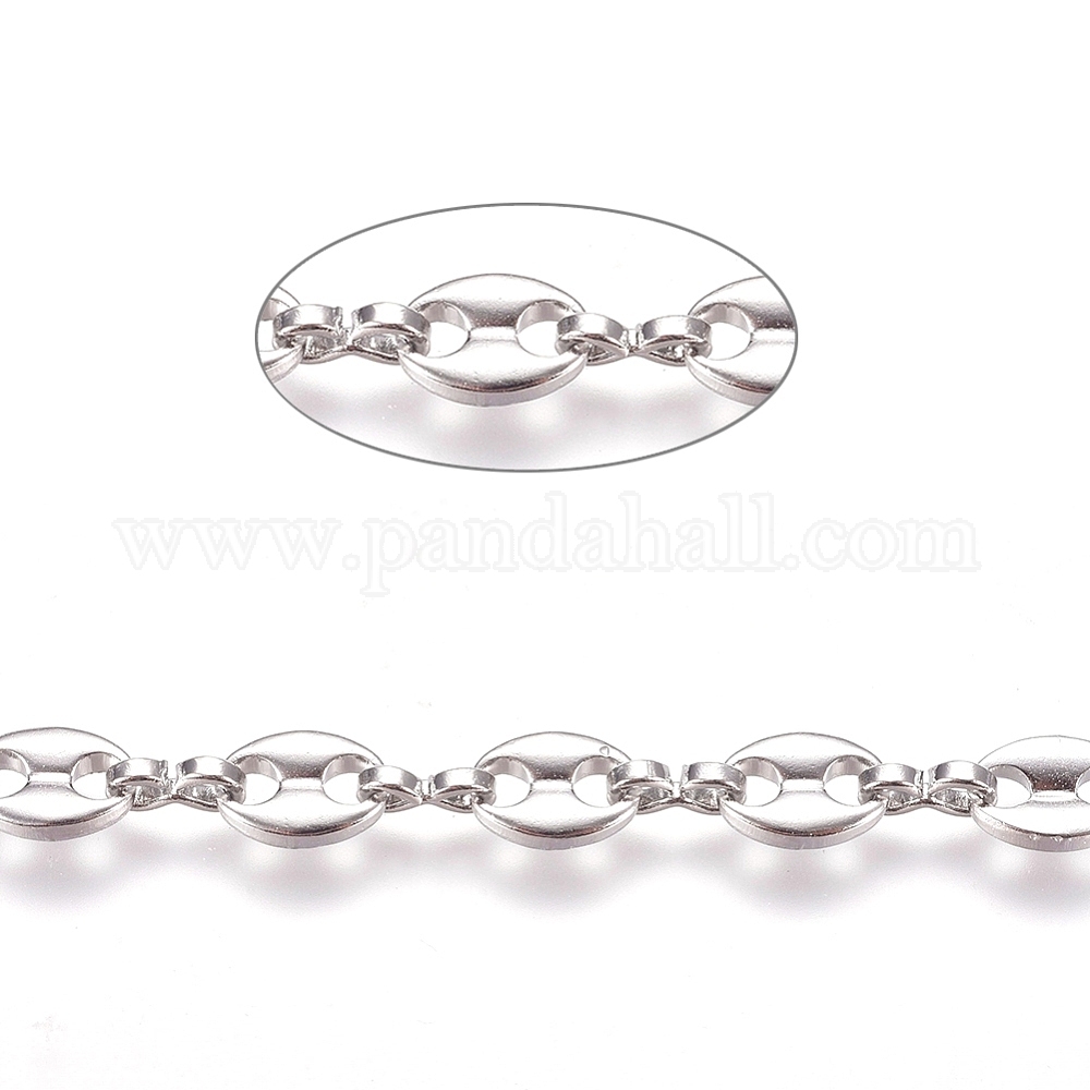 Wholesale Tarnish Resistant 304 Stainless Steel Coffee Bean Chains ...
