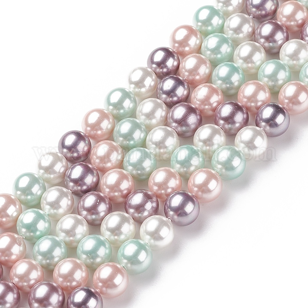 Wholesale Shell Pearl Bead Strands - Pandahall.com