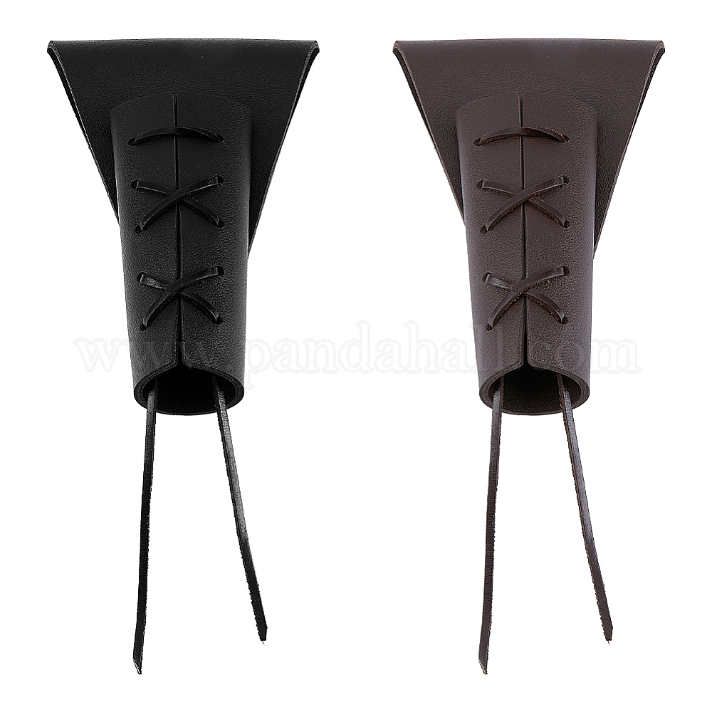 Wholesale SUPERFINDINGS 2Pcs 2 Colors PU Leather Waist Sheath Black ...