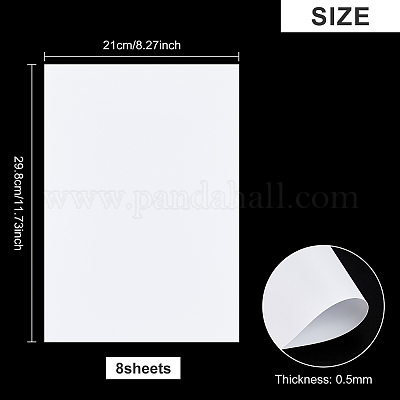 Wholesale BENECREAT 8 Sheets PVC Frame Protective Film Sheets ...