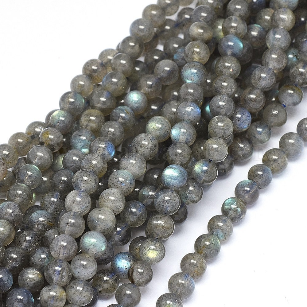 Chapelets de perles en labradorite naturelle en gros pour création de ...