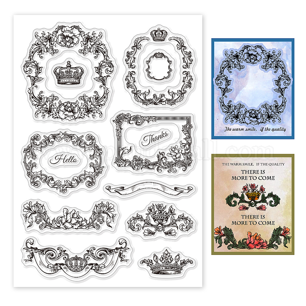 Wholesale Custom PVC Plastic Clear Stamps - Pandahall.com