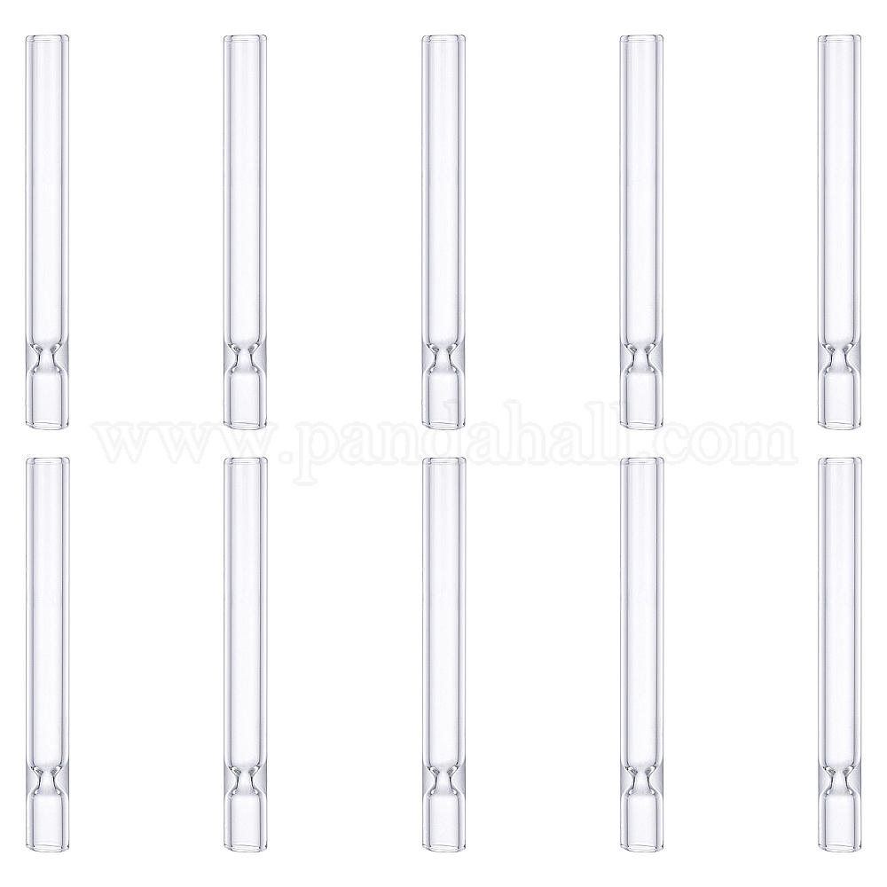Wholesale SUPERFINDINGS 10Pcs Clear Borosilicate Blowing Tubes 105mm ...