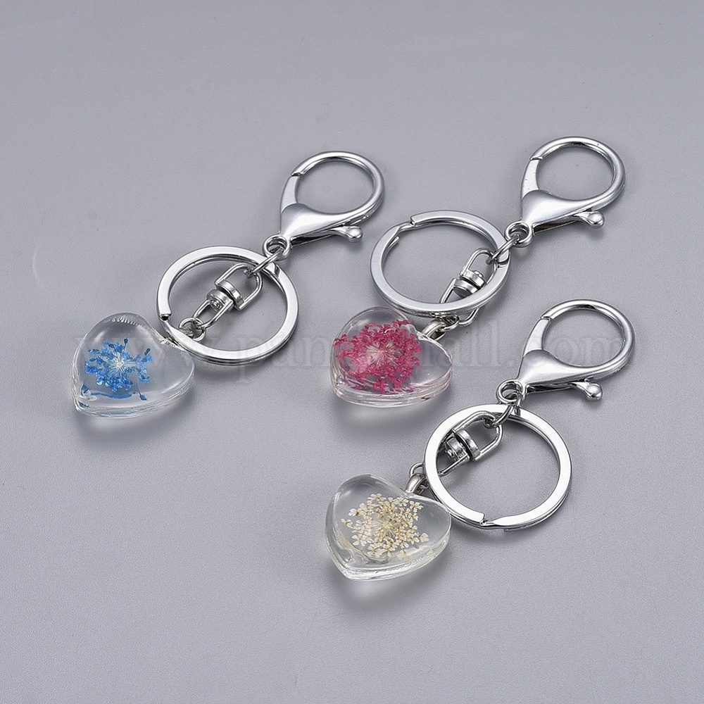 Wholesale Glass Pendants Keychain - Pandahall.com
