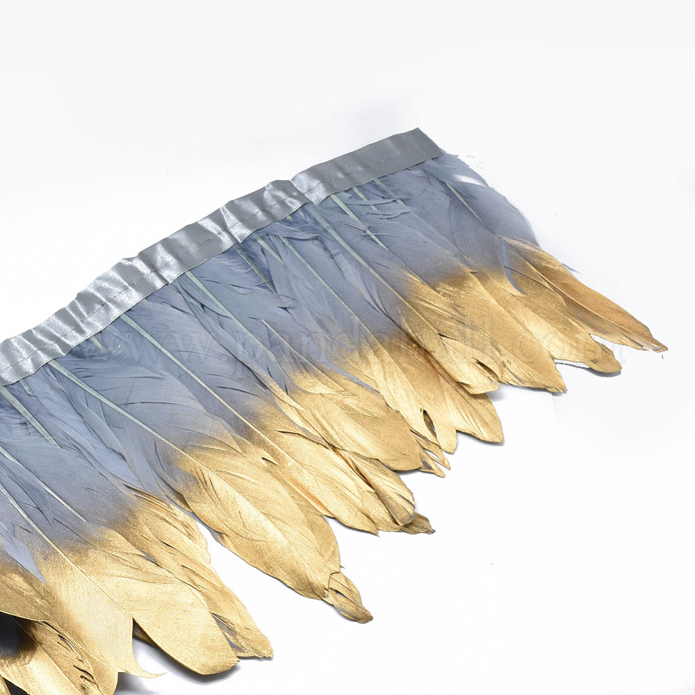 Wholesale Golden Plated Goose Feather Cloth Strand Costume Accessories ...