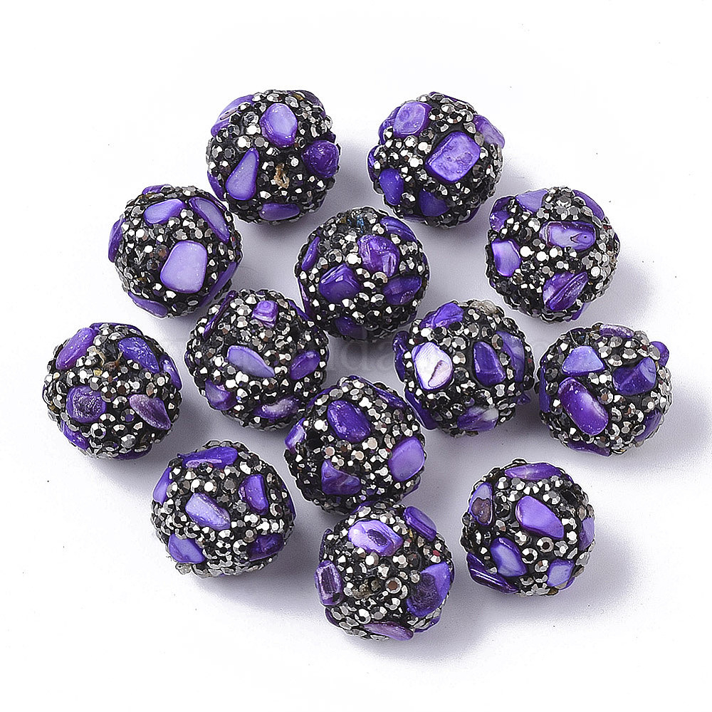 Wholesale Polymer Clay Rhinestone Beads - Pandahall.com