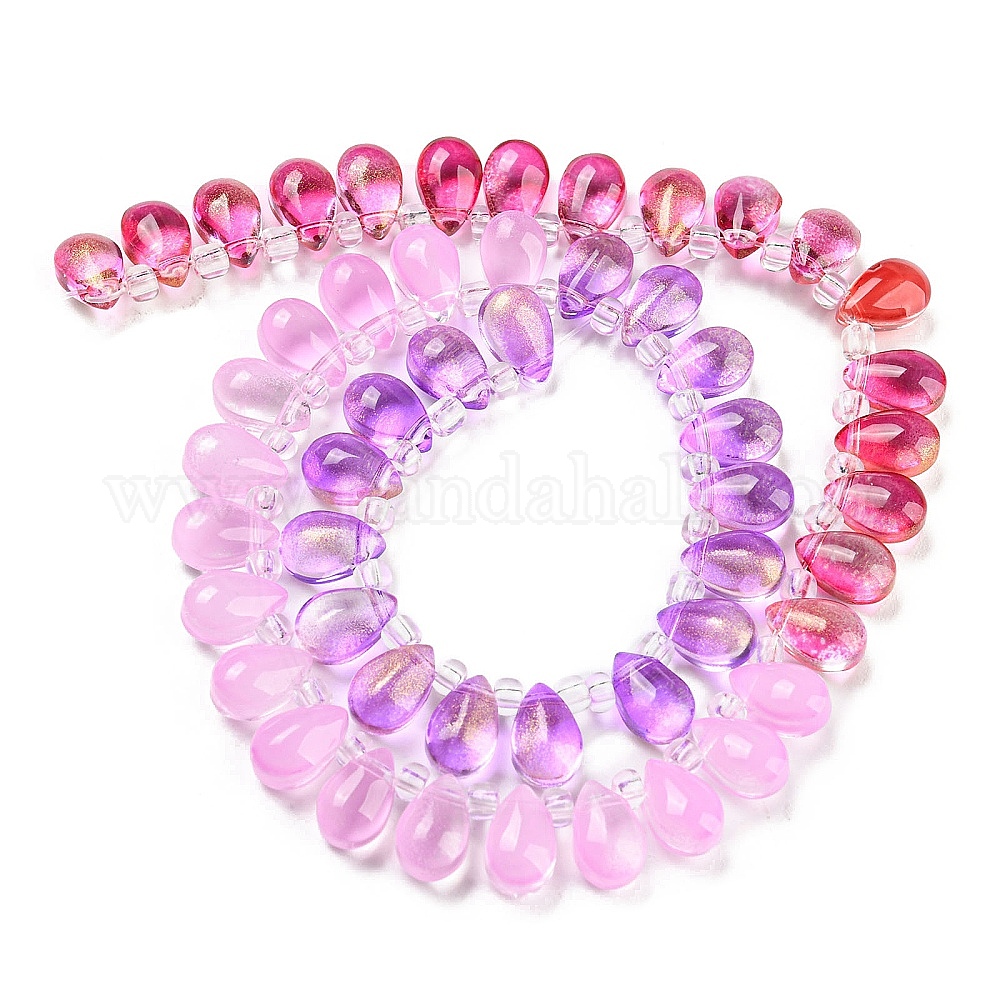 Wholesale Transparent Glass Beads Strands - Pandahall.com Wholesale Transparent Glass Beads Strands - Pandahall.com