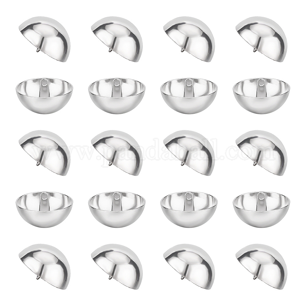 Wholesale UNICRAFTALE 20Pcs 27mm Diameter Half Round Shank Blazer ...