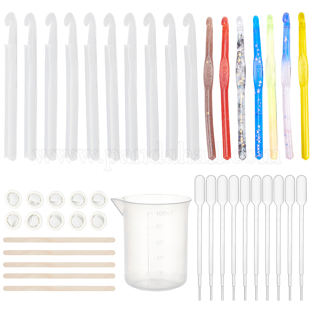 Wholesale Gorgecraft Crochet Hook Silicone Molds - Pandahall.com