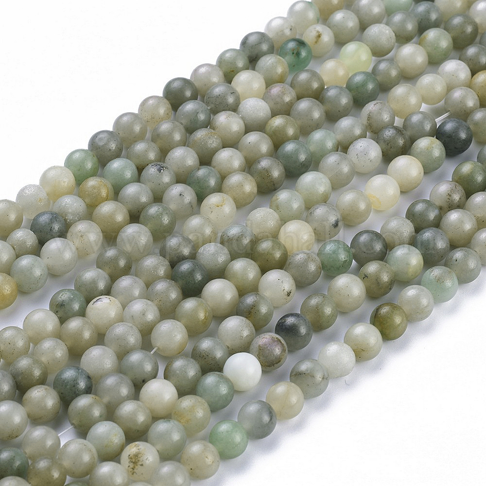Wholesale Natural Myanmar Jade/Burmese Jade Beads Strands - Pandahall.com
