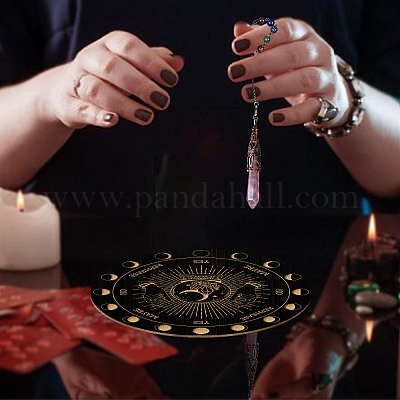 Wholesale AHANDMAKER Hexagram Sun Moon Pendulum Board - Pandahall.com