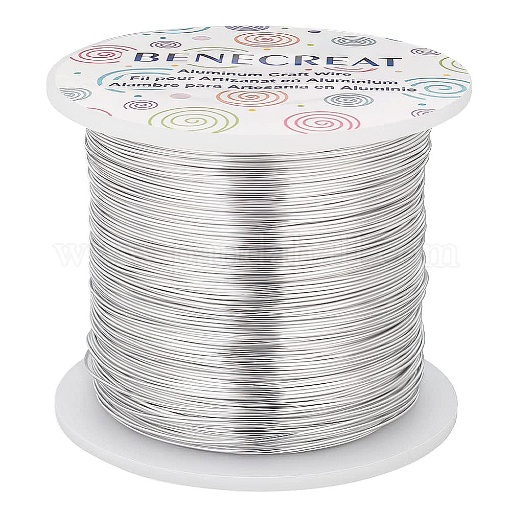 Wholesale BENECREAT 22 Gauge 850FT Aluminum Wire Anodized Jewelry Craft Making Beading Floral ...