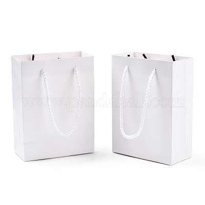 Wholesale Rectangle Cardboard Paper Bags - Pandahall.com
