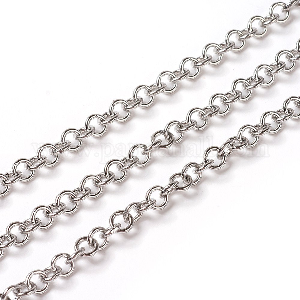 Wholesale Tarnish Resistant 304 Stainless Steel Rolo Chains - Pandahall.com