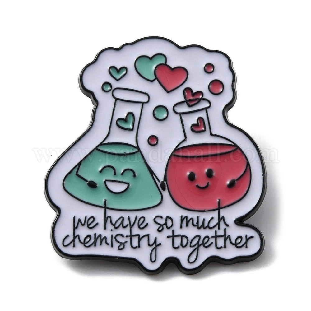 Wholesale Word We Have So Much Chemistry Together Enamel Pin ...