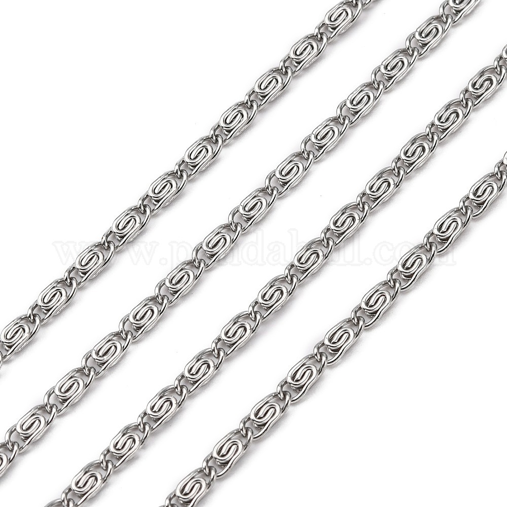 Wholesale Tarnish Resistant 304 Stainless Steel Lumachina Chains ...