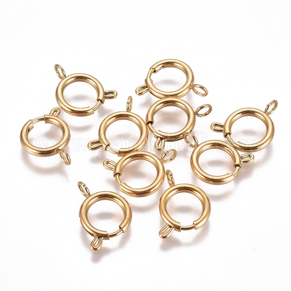 Wholesale Ion Plating(IP) 304 Stainless Steel Spring Ring Clasps ...