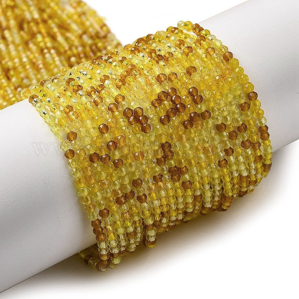 Abalorios de vidrio transparente hebras al por mayor para bisuterías ...