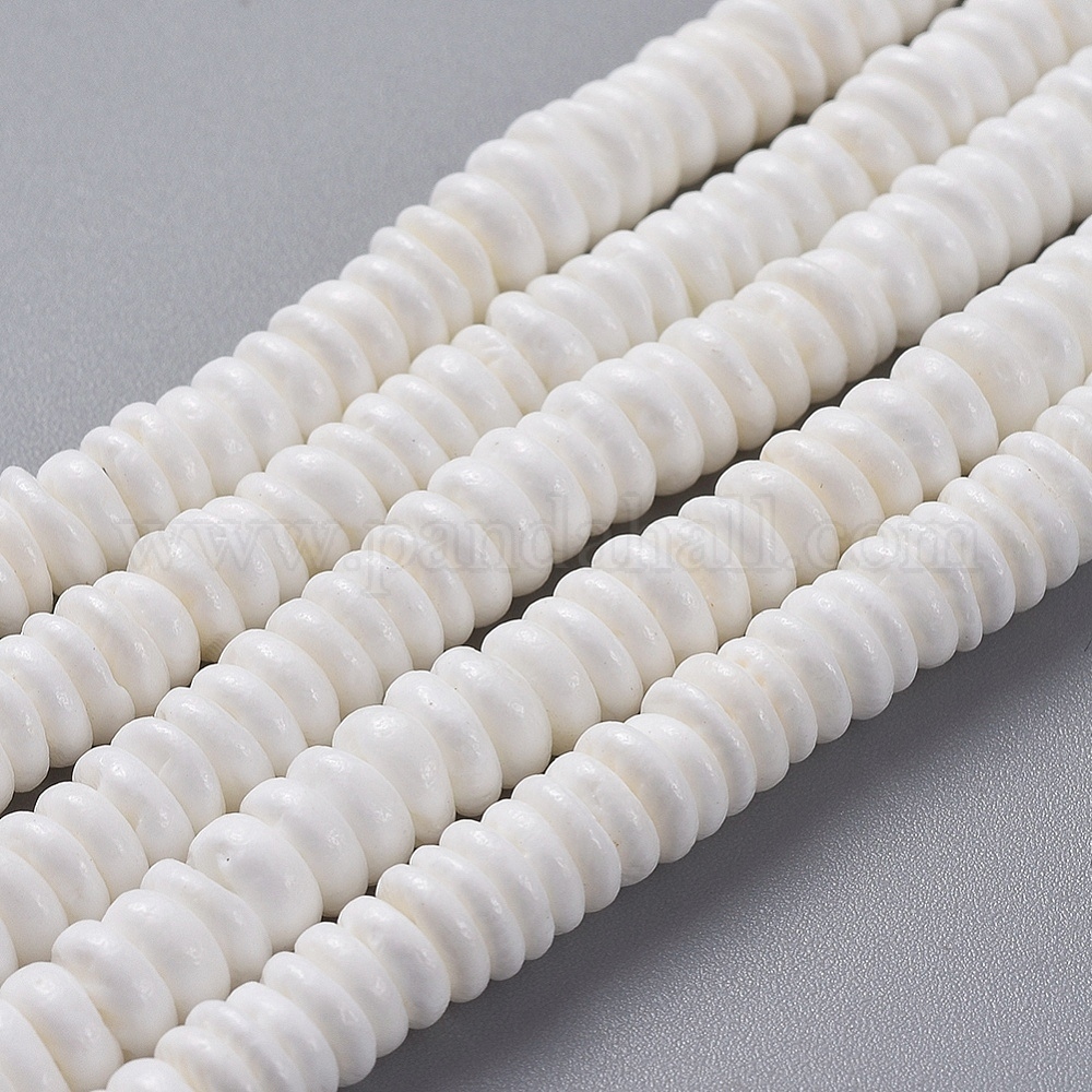 Wholesale Disc Natural Sea Shell Beads Strands - Pandahall.com