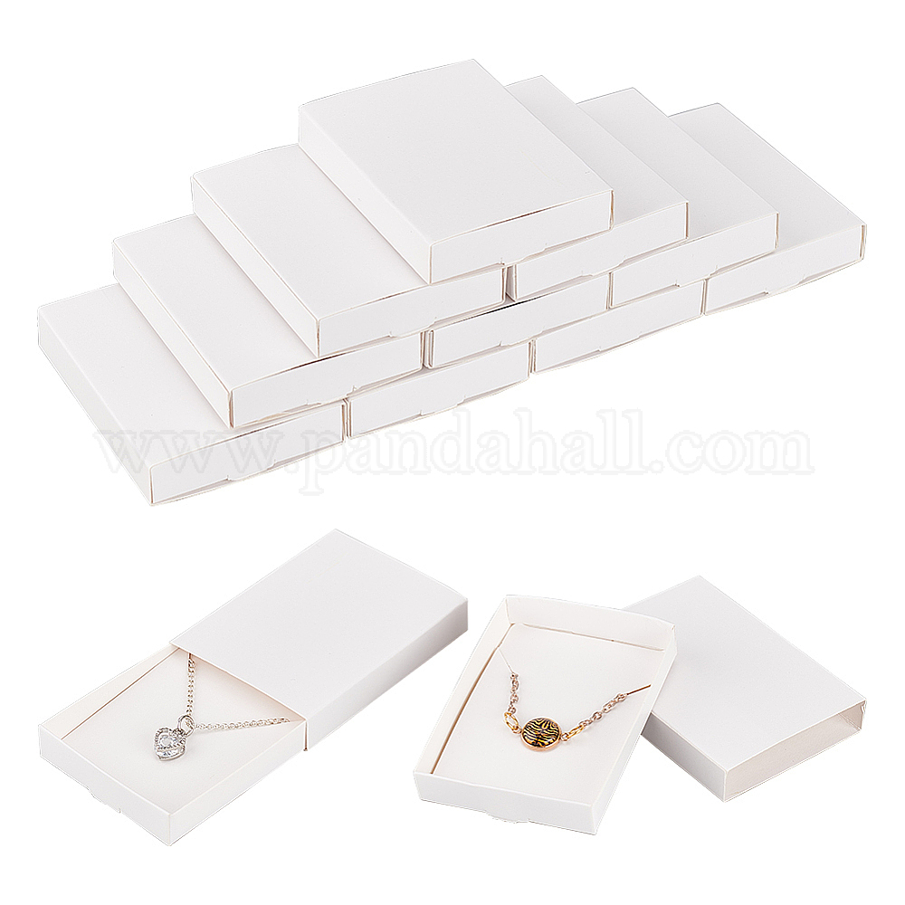 Wholesale Rectangle Folding Cardboard Paper Drawer Boxes - Pandahall.com