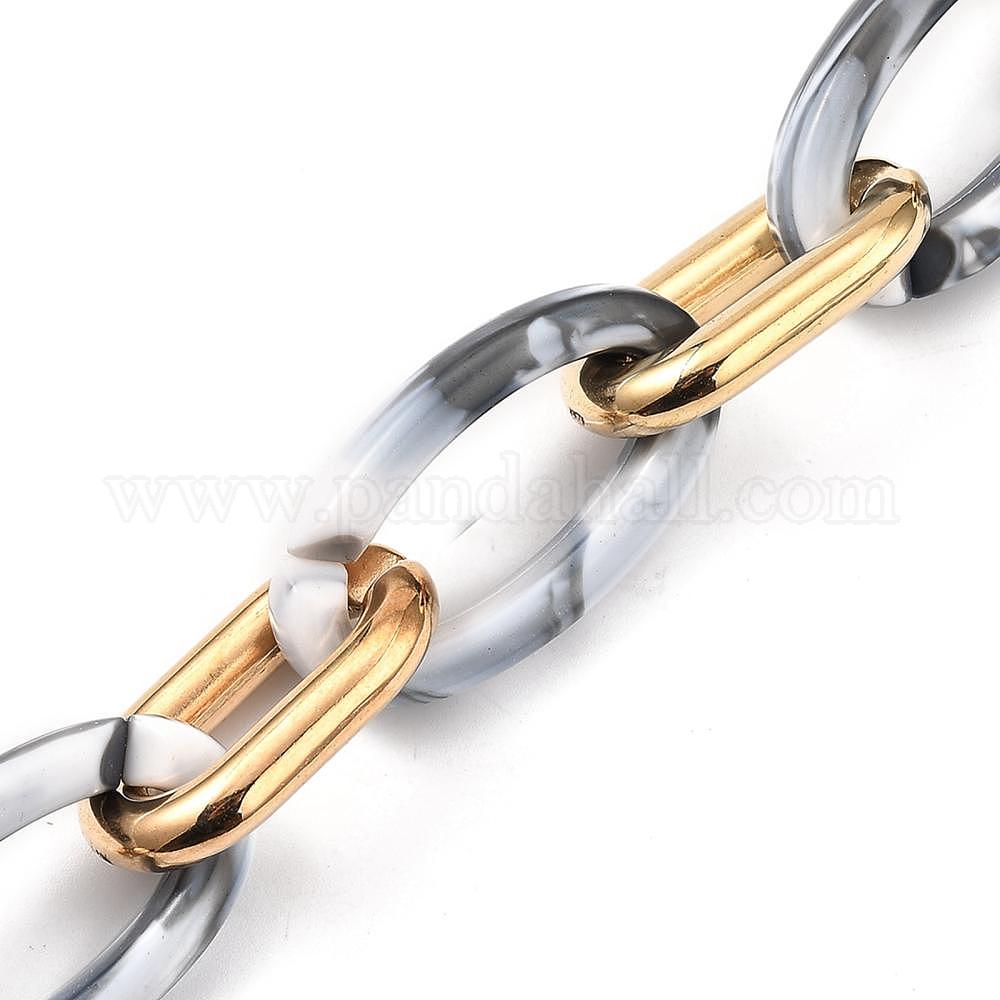 Wholesale Handmade CCB Plastic Cable Chains - Pandahall.com