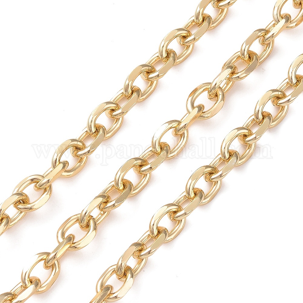 Wholesale Oval Oxidation Aluminum Cable Chains - Pandahall.com