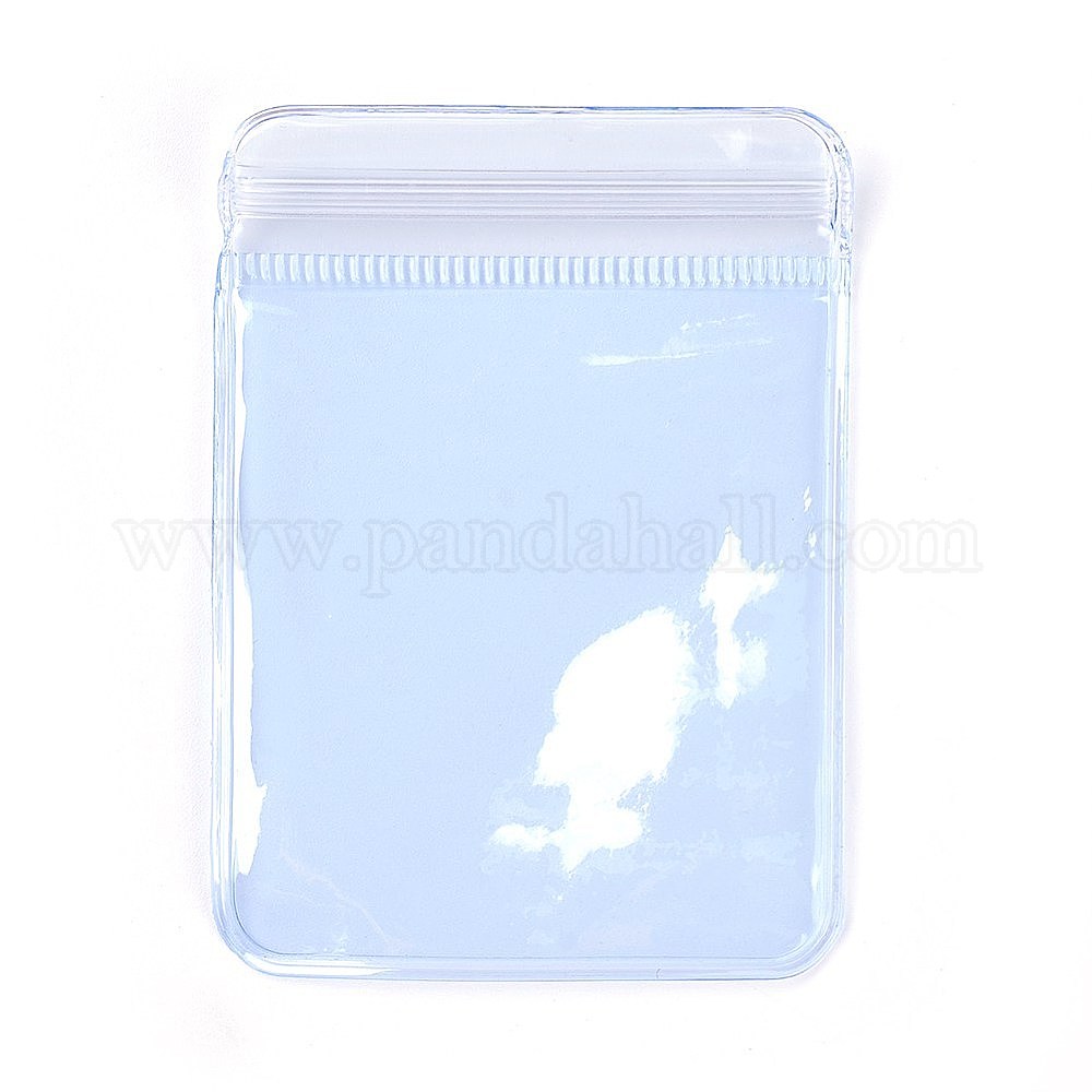 Wholesale Rectangle PVC Zip Lock Bags - Pandahall.com