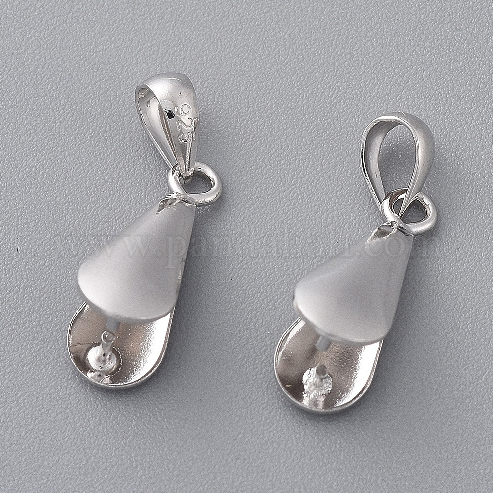 Wholesale 925 Sterling Silver Pendant Ice Pick & Pinch Bails ...