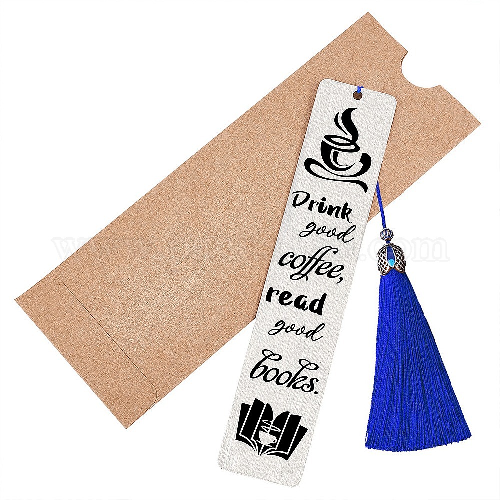 Wholesale CRASPIRE DIY Rectangle Bookmark Making Kits - Pandahall.com