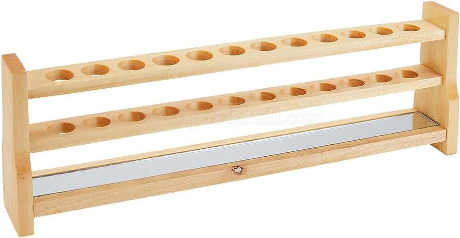 Wholesale Wood Multi-Use Colorimetrical Cylinder Tube Display Racks ...