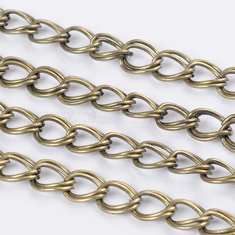 Wholesale Iron Double Link Chains - Pandahall.com