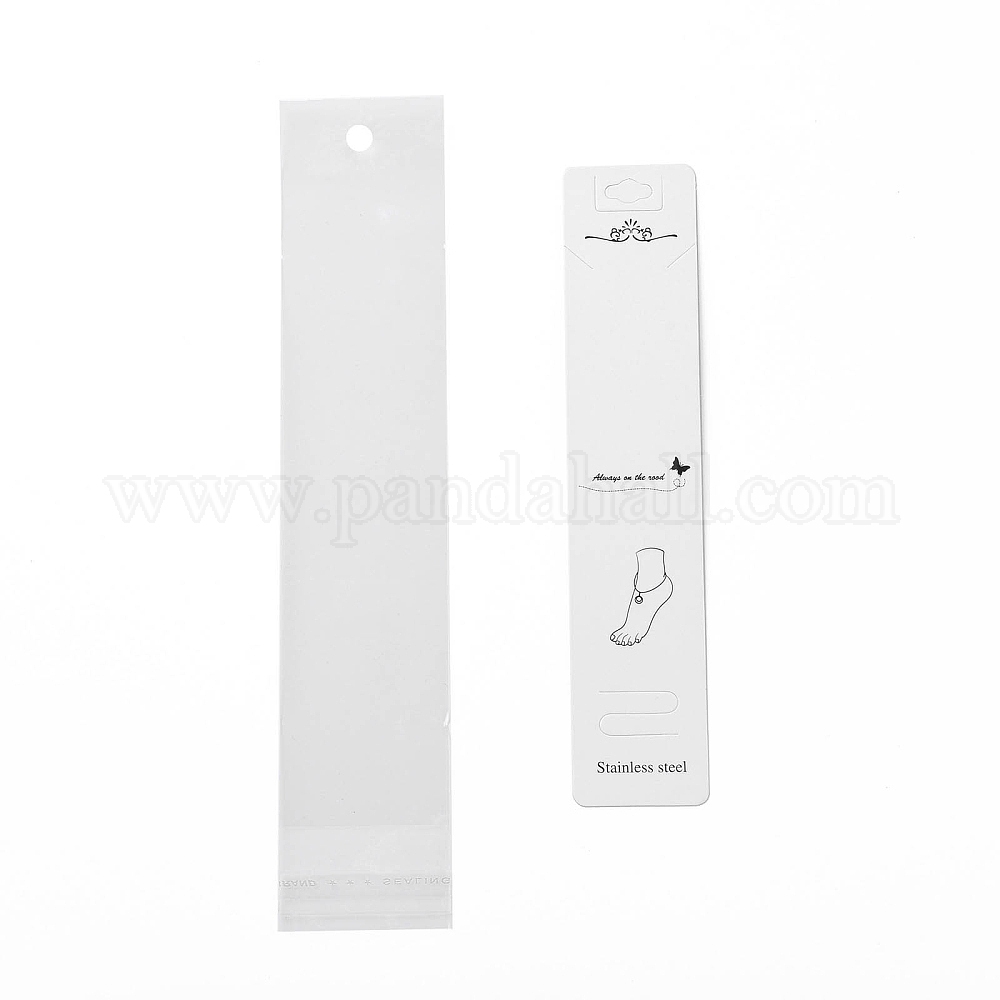 Wholesale Paper anklet Display Cards - Pandahall.com