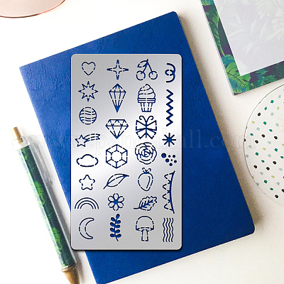 Wholesale BENECREAT Line Art Stencils - Pandahall.com