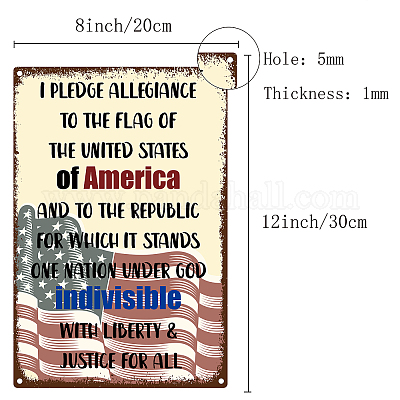 Pledge Of Allegiance Poster