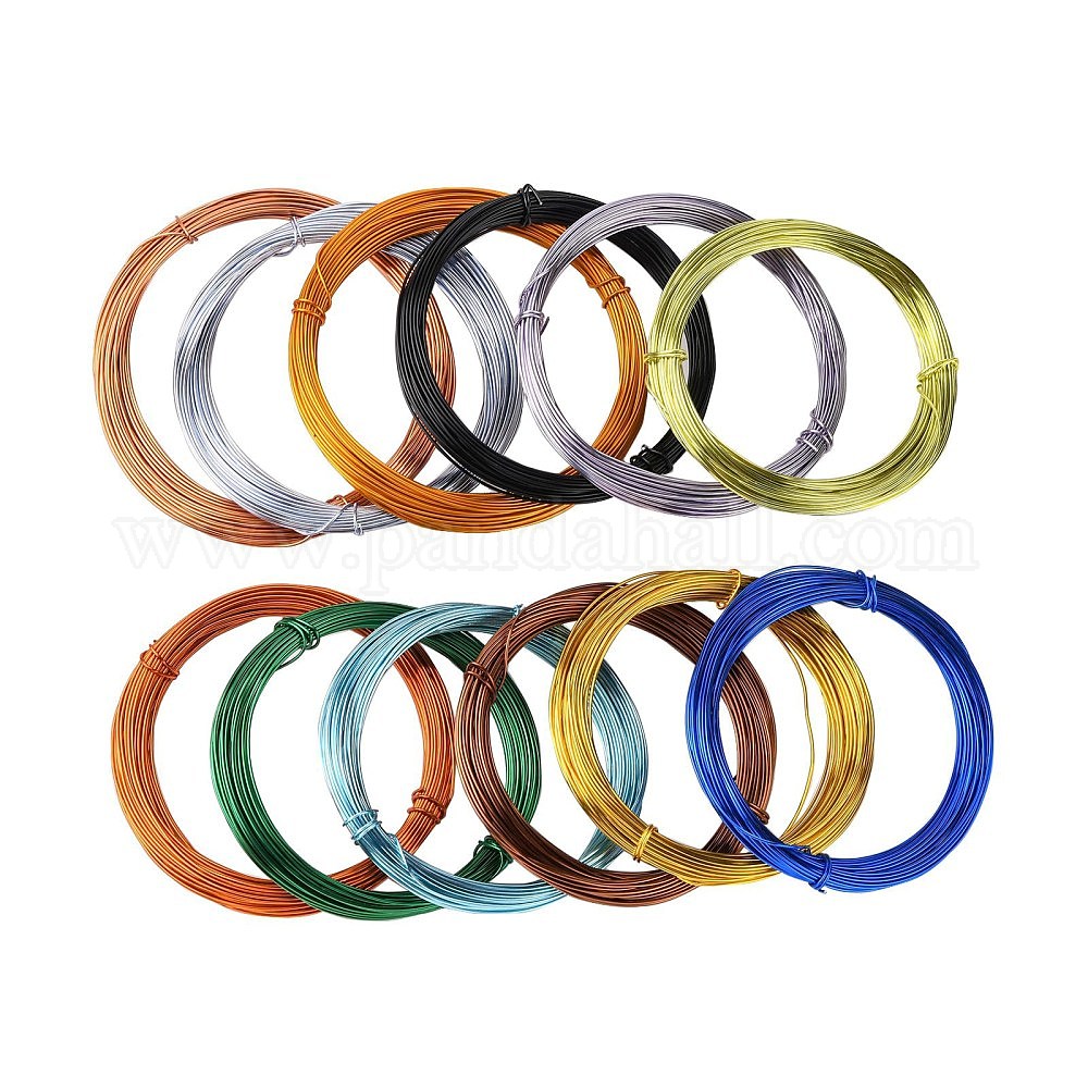 Wholesale Round Aluminum Craft Wire - Pandahall.com