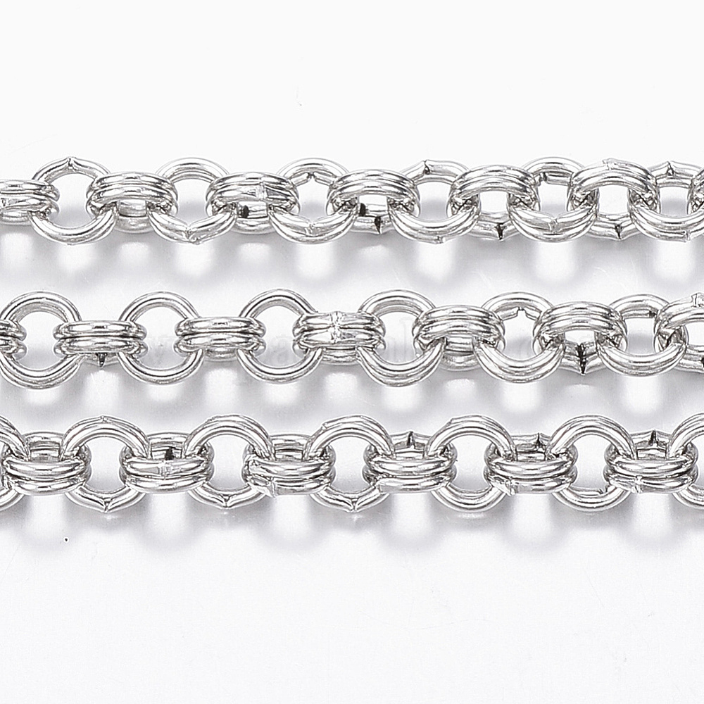 Wholesale Tarnish Resistant 304 Stainless Steel Double Seperated Round ...