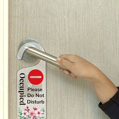 Wholesale Acrylic Notice Door Hanger Sign - Pandahall.com