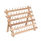 Wholesale 60 Spools Solid Wood Sewing Embroidery Thread Stand Holder ...